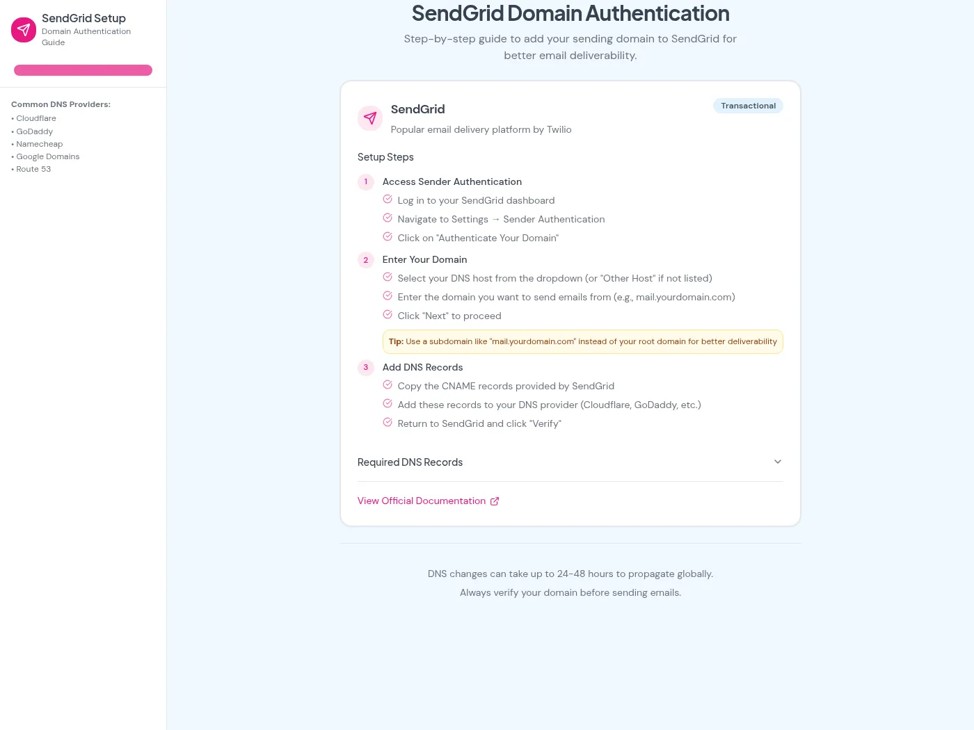 Domain Add Helper