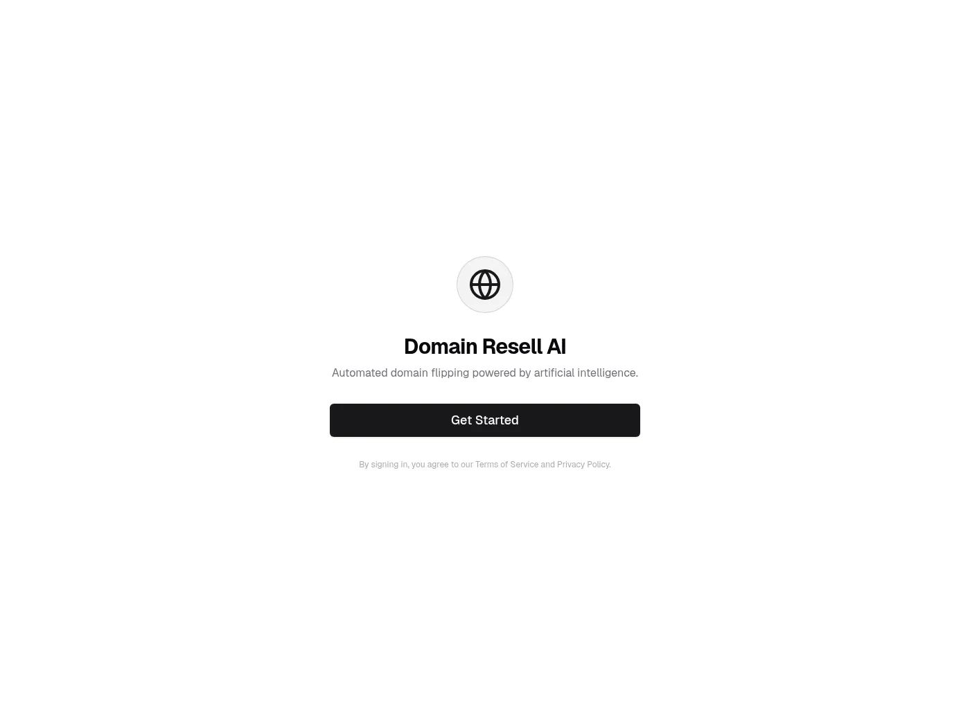 Domain Resell AI
