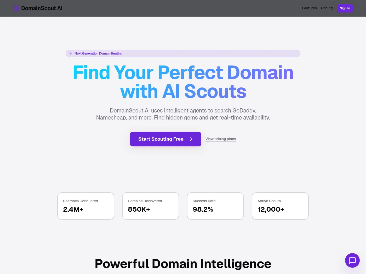 Domain Scout AI