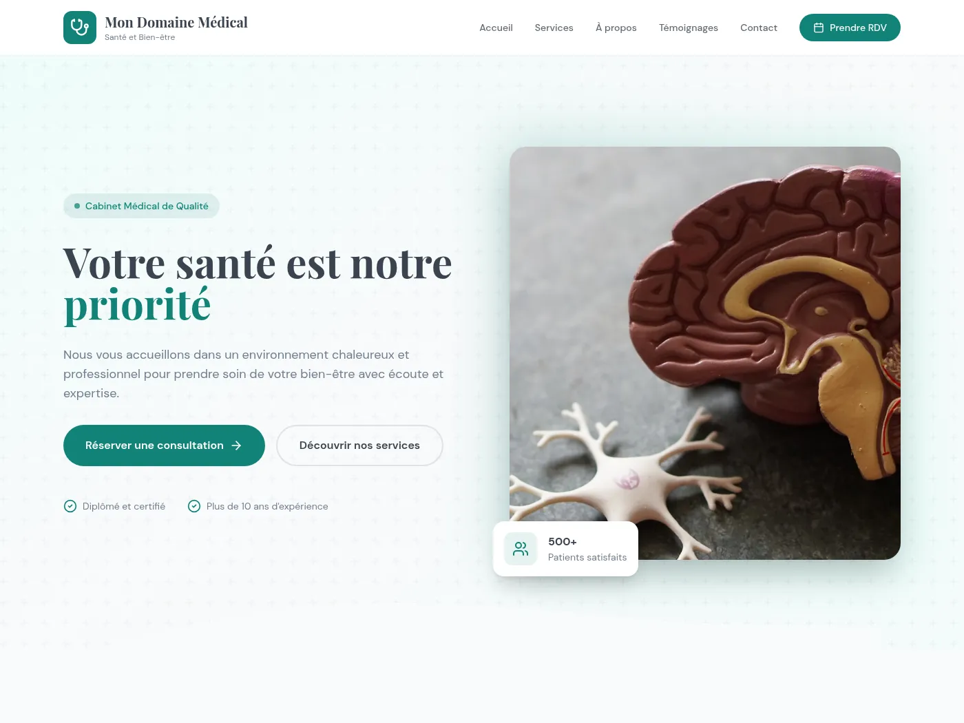 Mon Domaine Médical Site