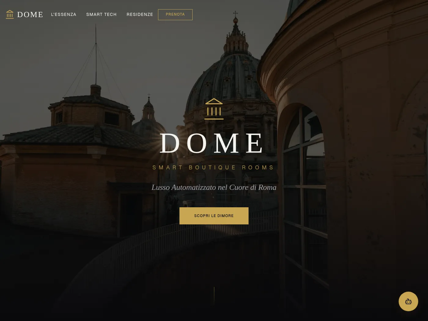 DOME Luxury Hospitality Site