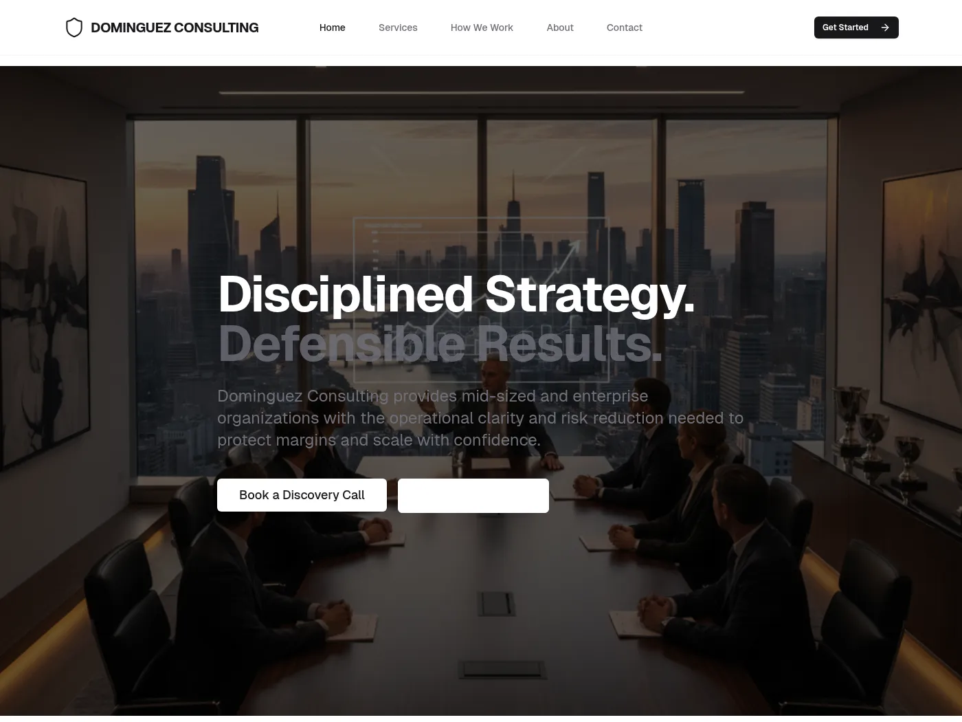 Dominguez Consulting Pro Site
