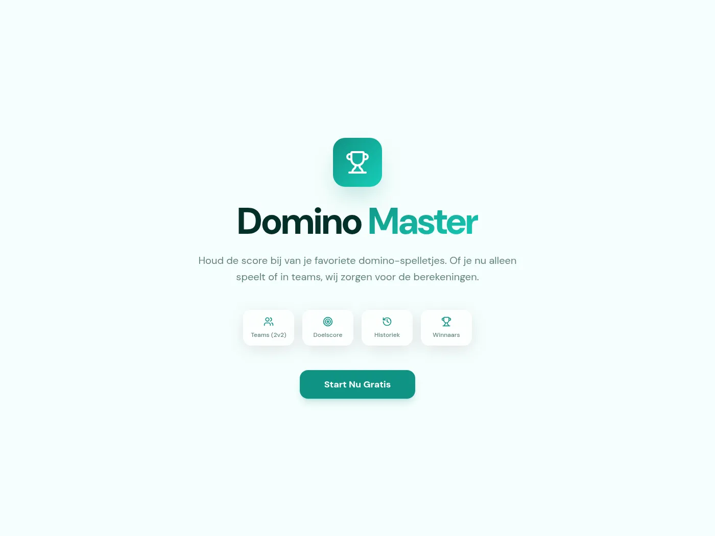 Domino Score Keeper