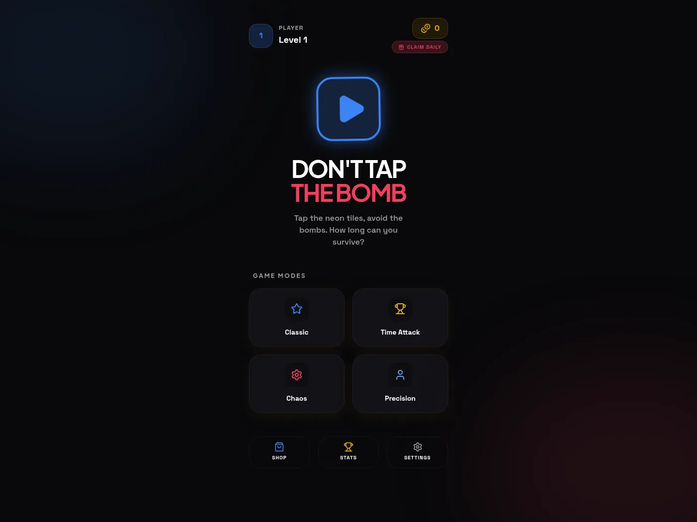 Don’t Tap The Bomb