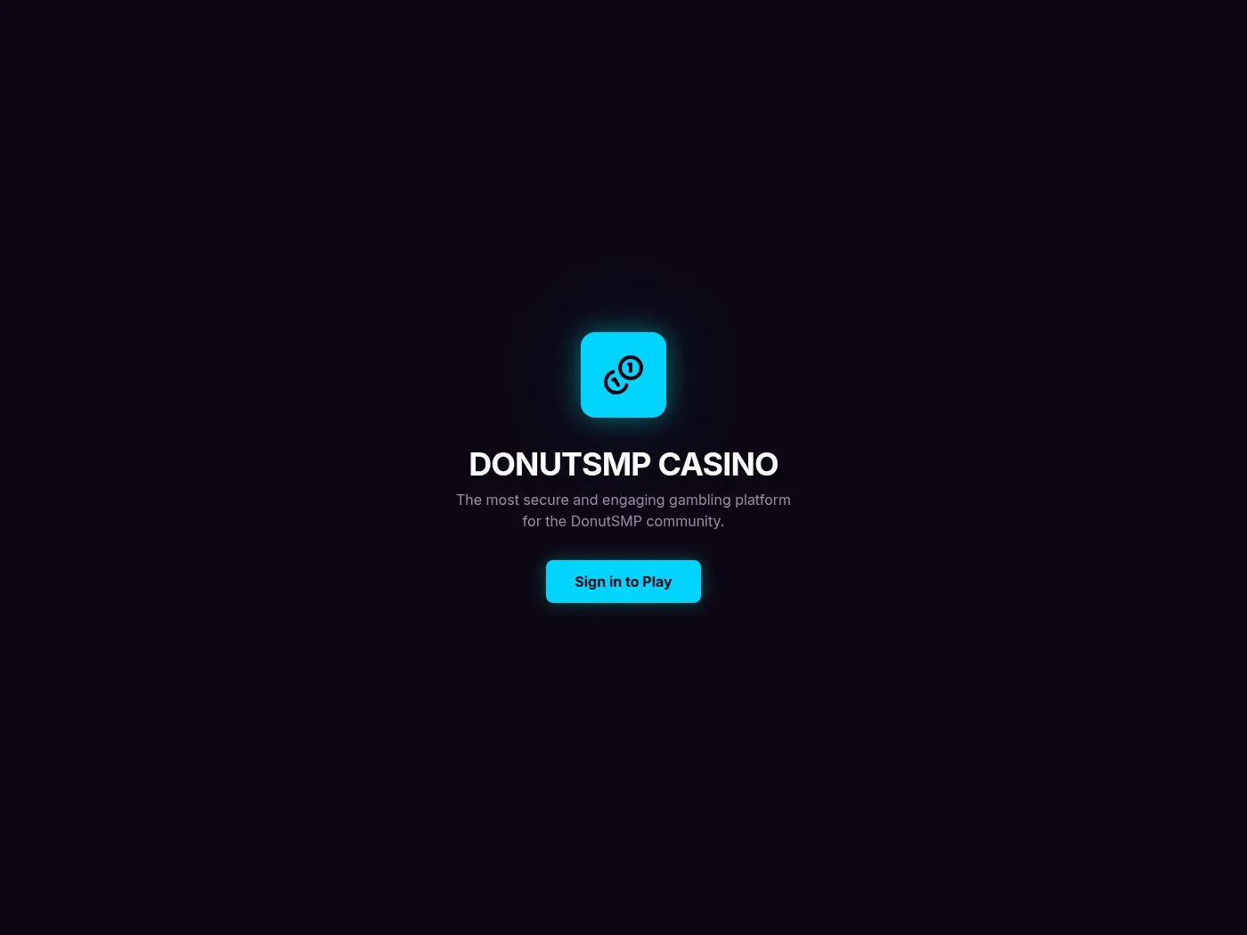 DonutSMP Casino Platform