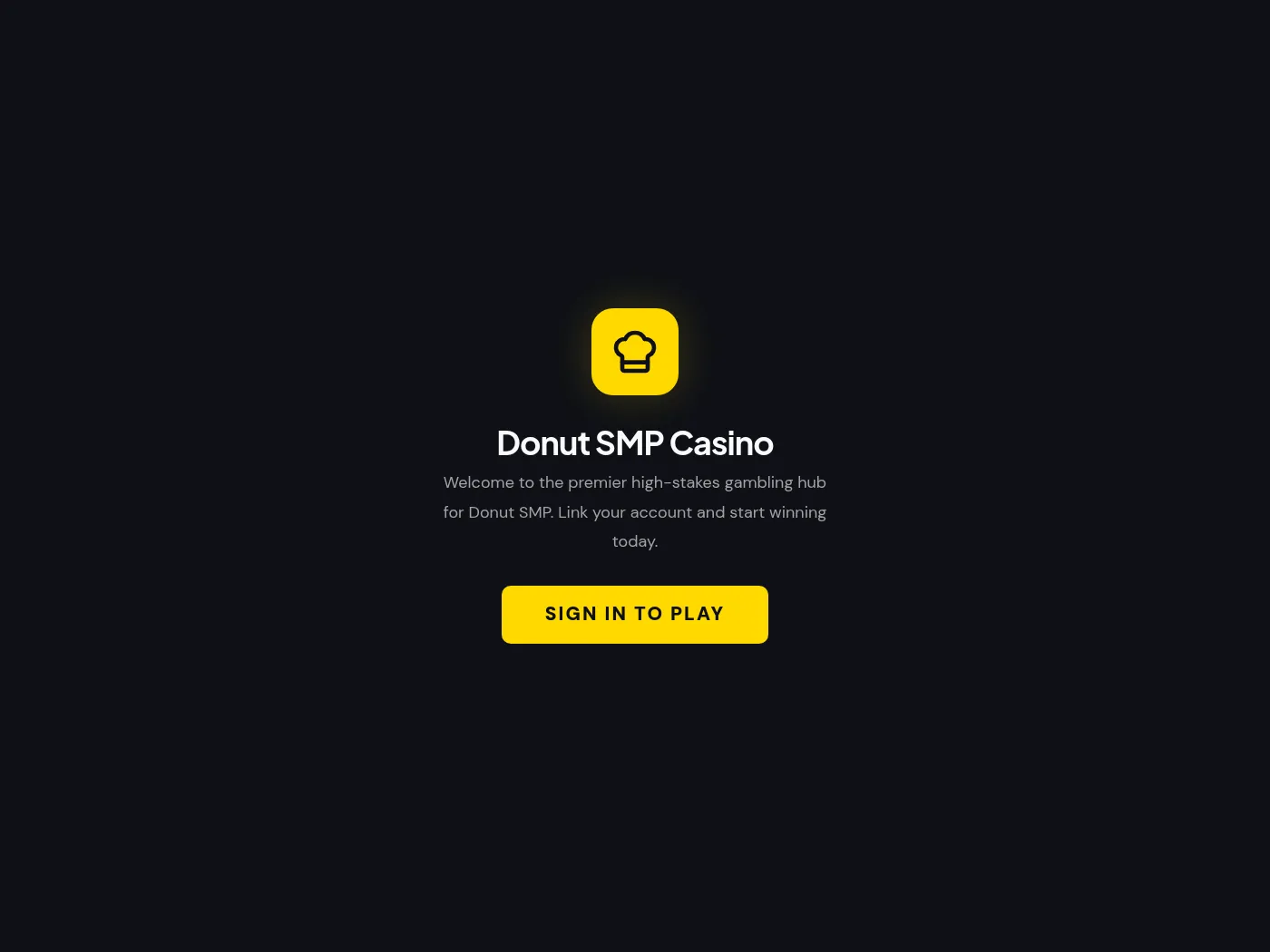 DonutSMP Casino Hub