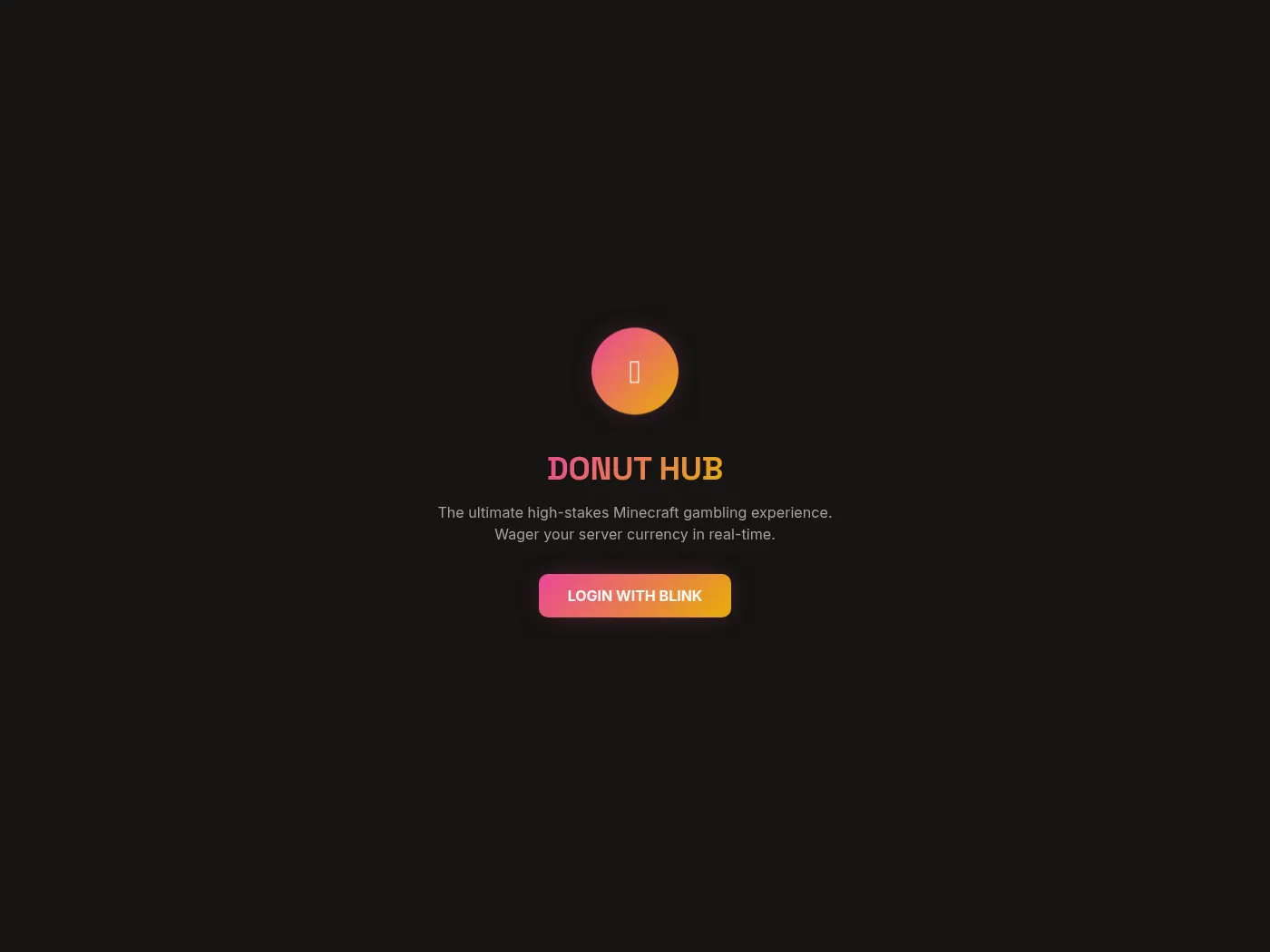 DonutSMP Gaming Hub