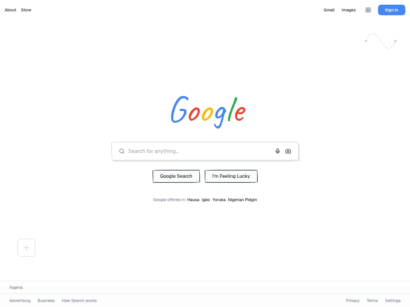 Doodle Google Clone