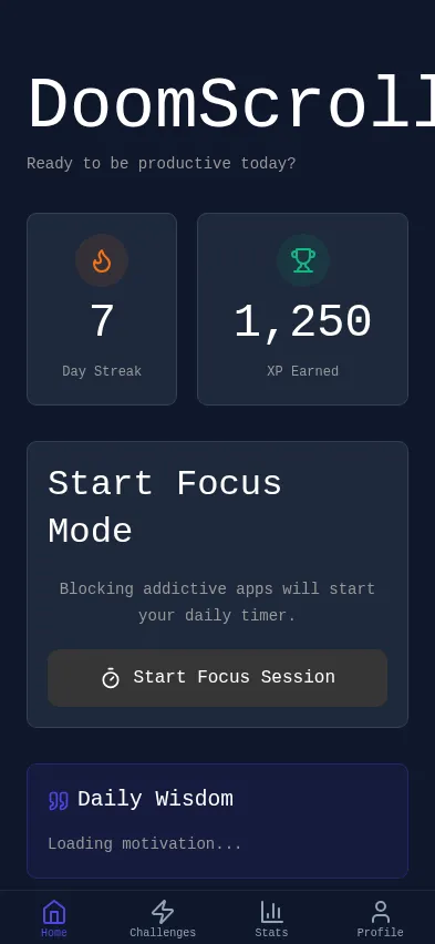 DoomScroll Blocker