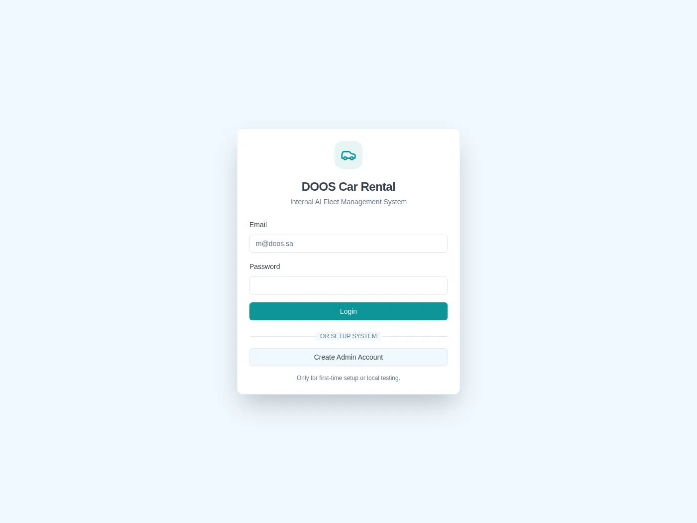DOOS AI Fleet Manager
