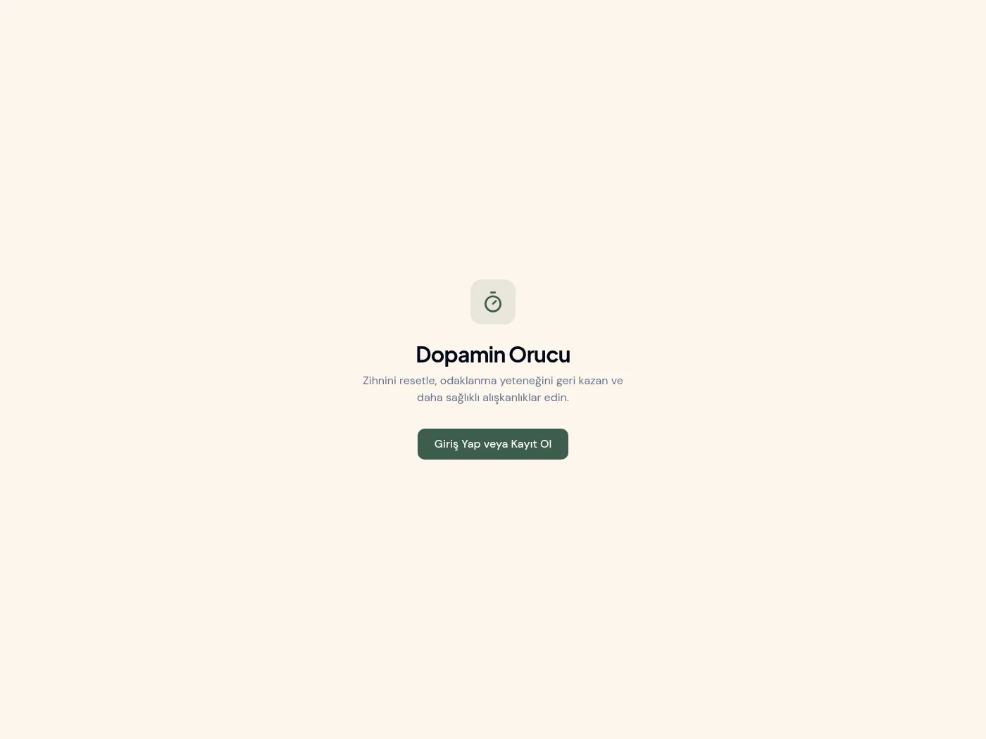 Dopamine Detox Tracker