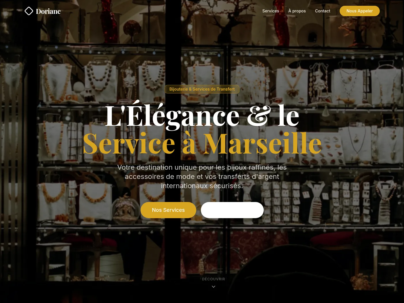 Doriane Boutique Site