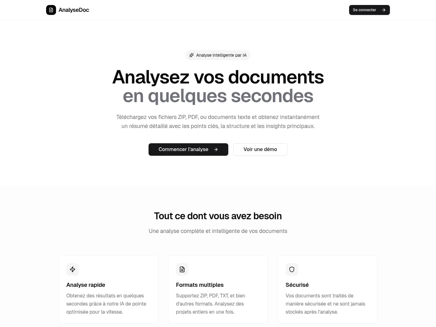 AnalyseDoc