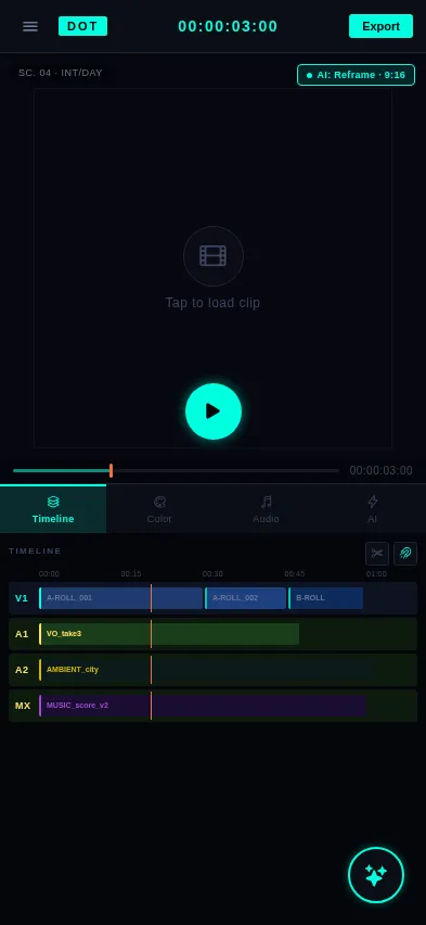 Dot AI Video Editor