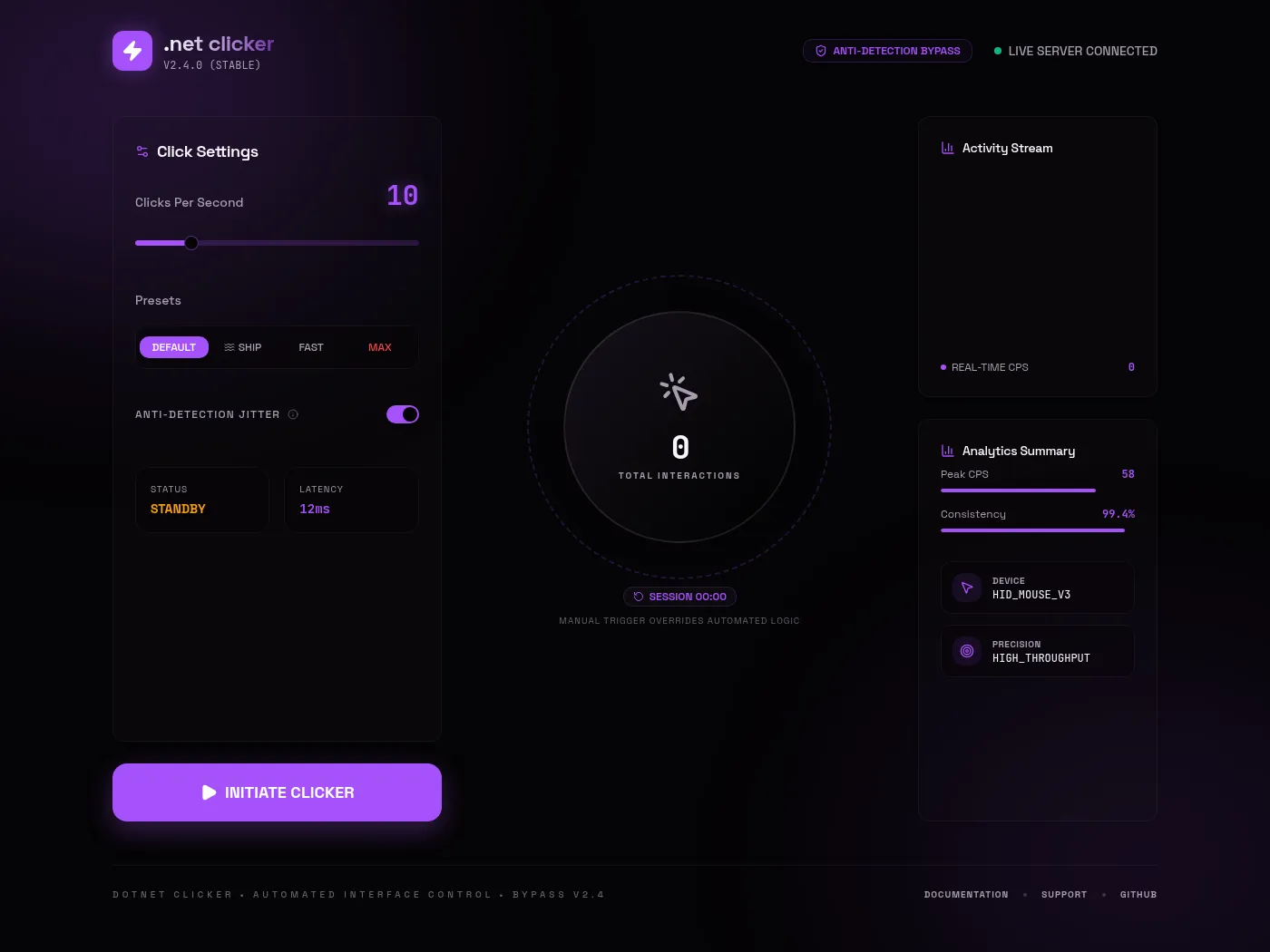 DotNet Clicker