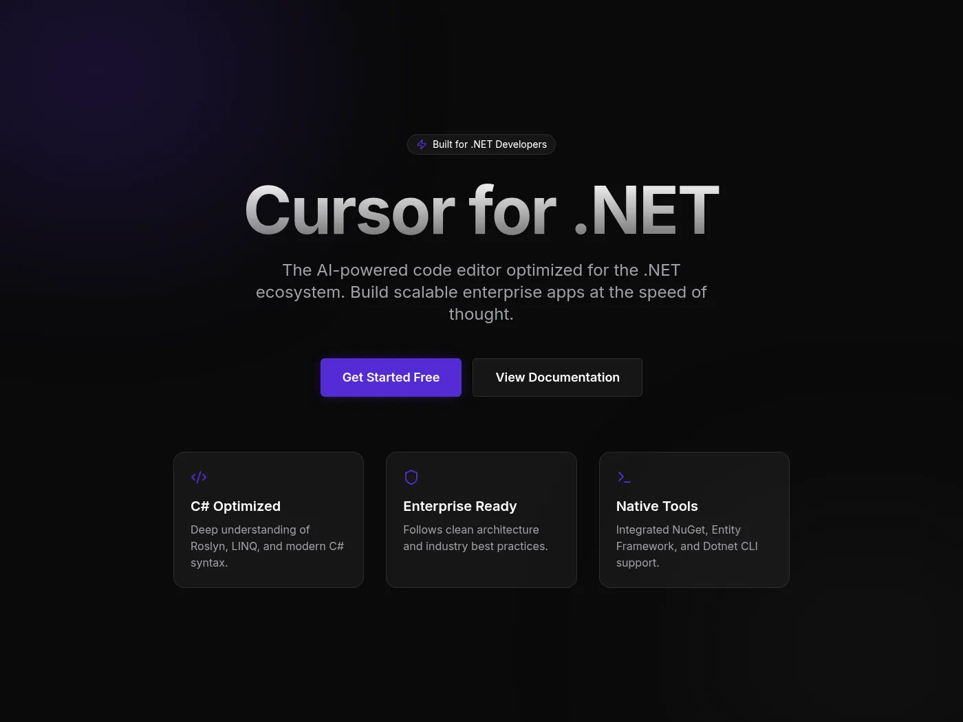 Cursor for .NET
