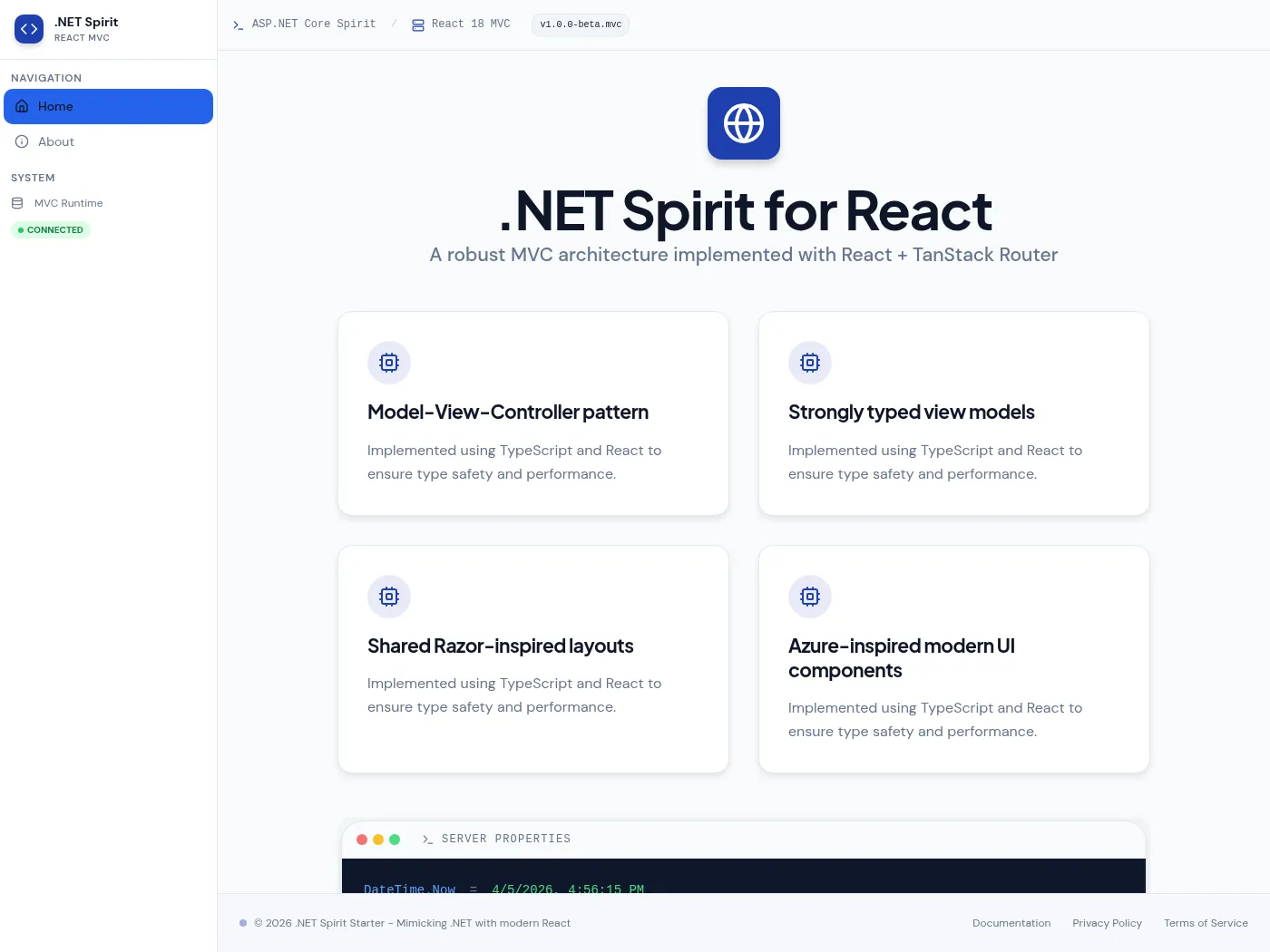 DotNet Web Starter