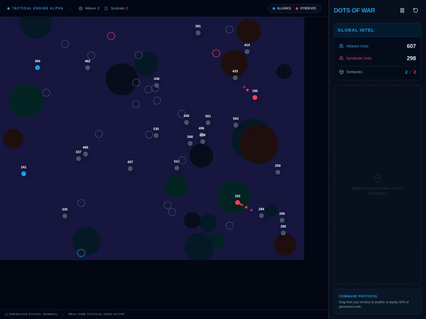 Dots of War Engine