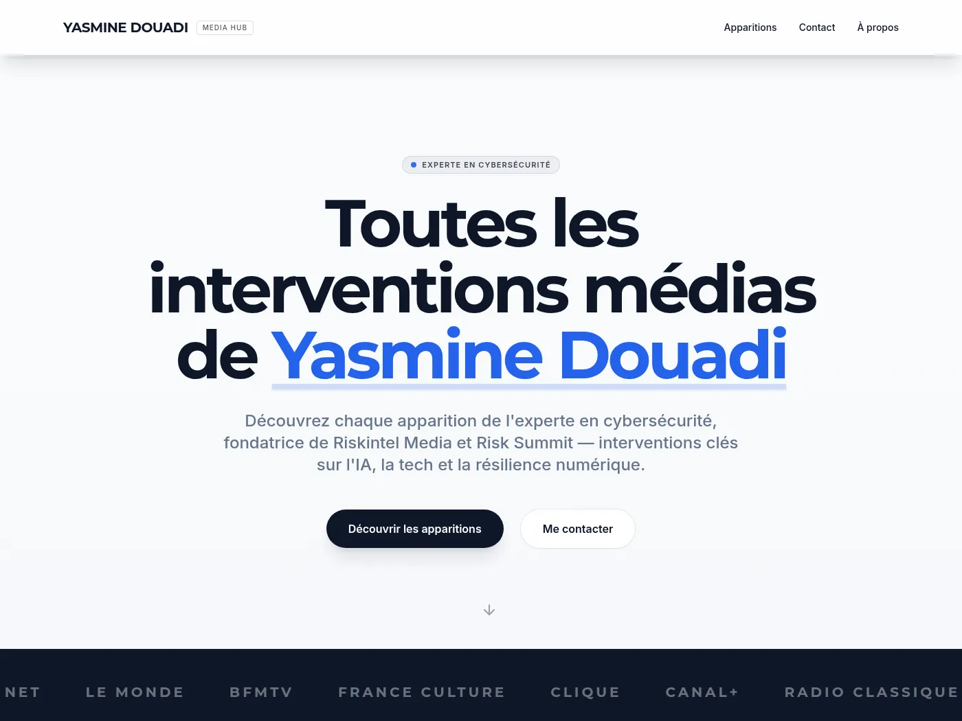 Yasmine Douadi Media Hub