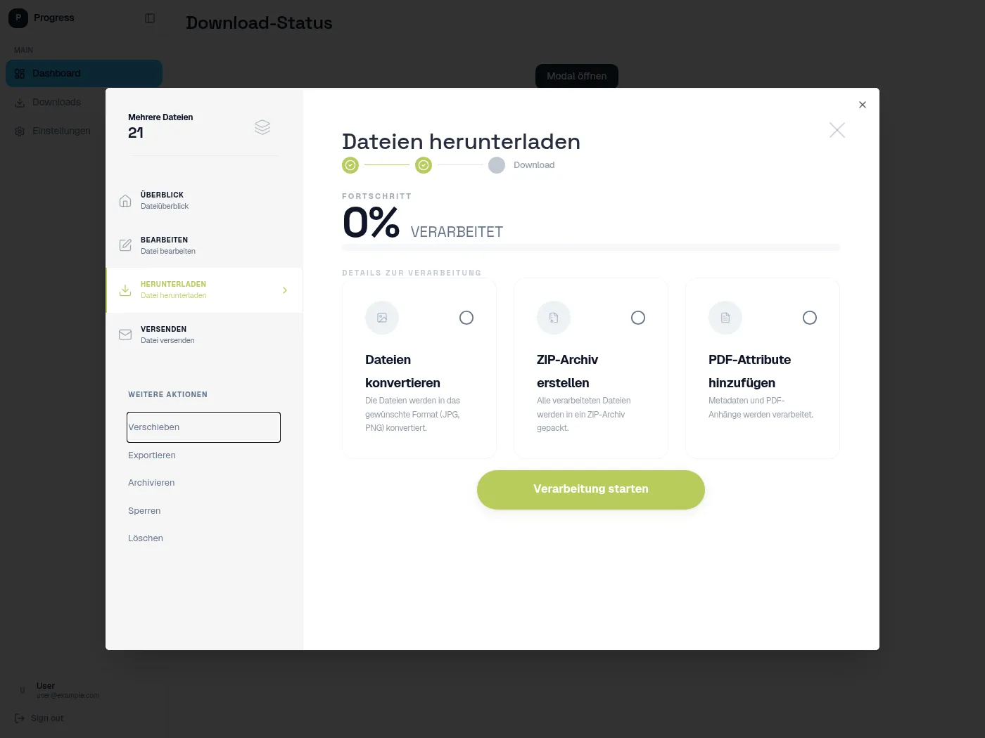 Process Progress Tracker