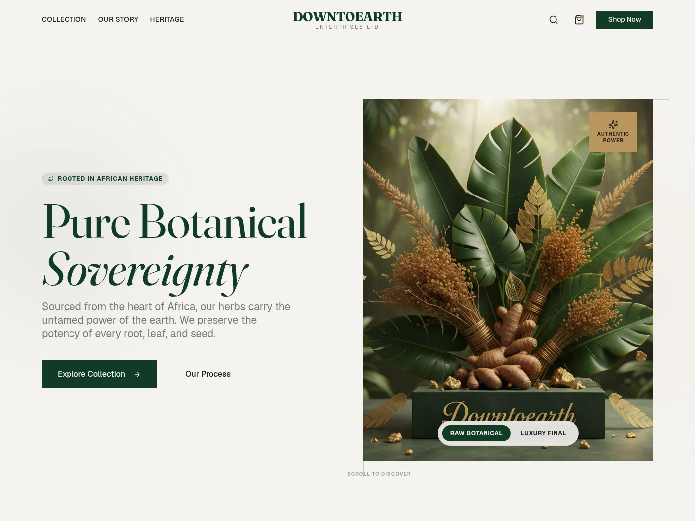 Downtoearth Wellness Brand