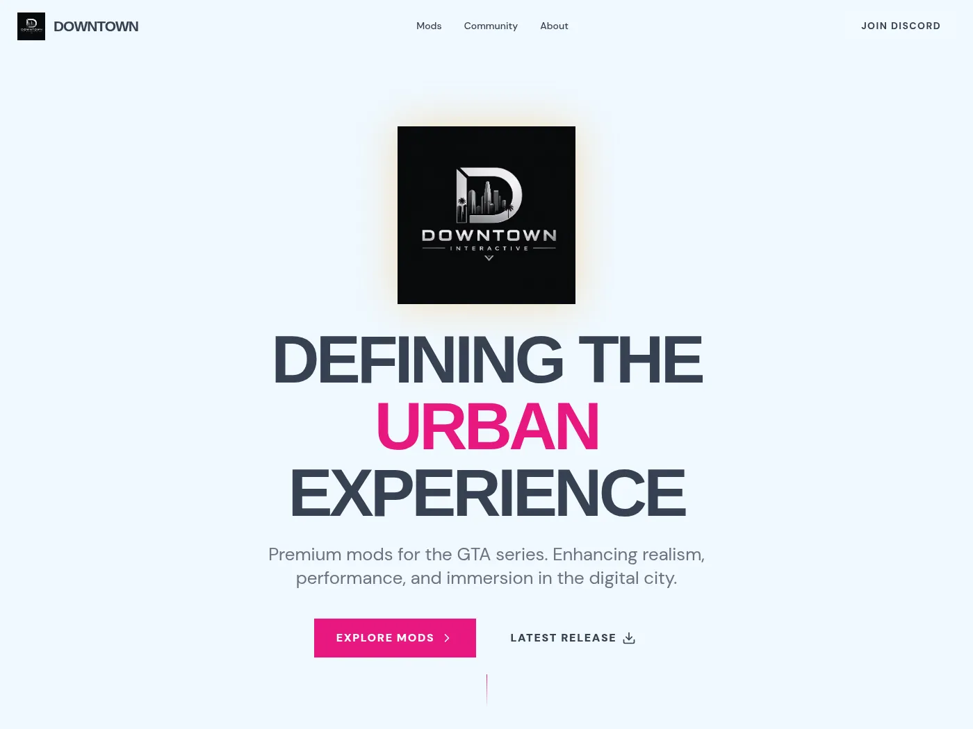 Downtown Interactive Website