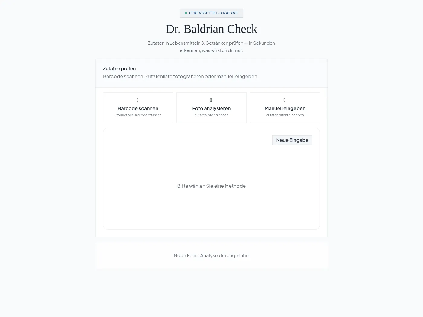 Dr Baldrian Check v2