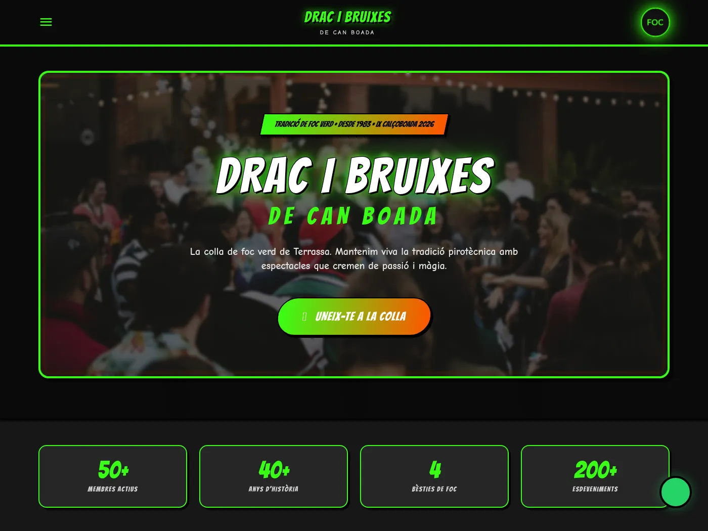 Drac i Bruixes Web