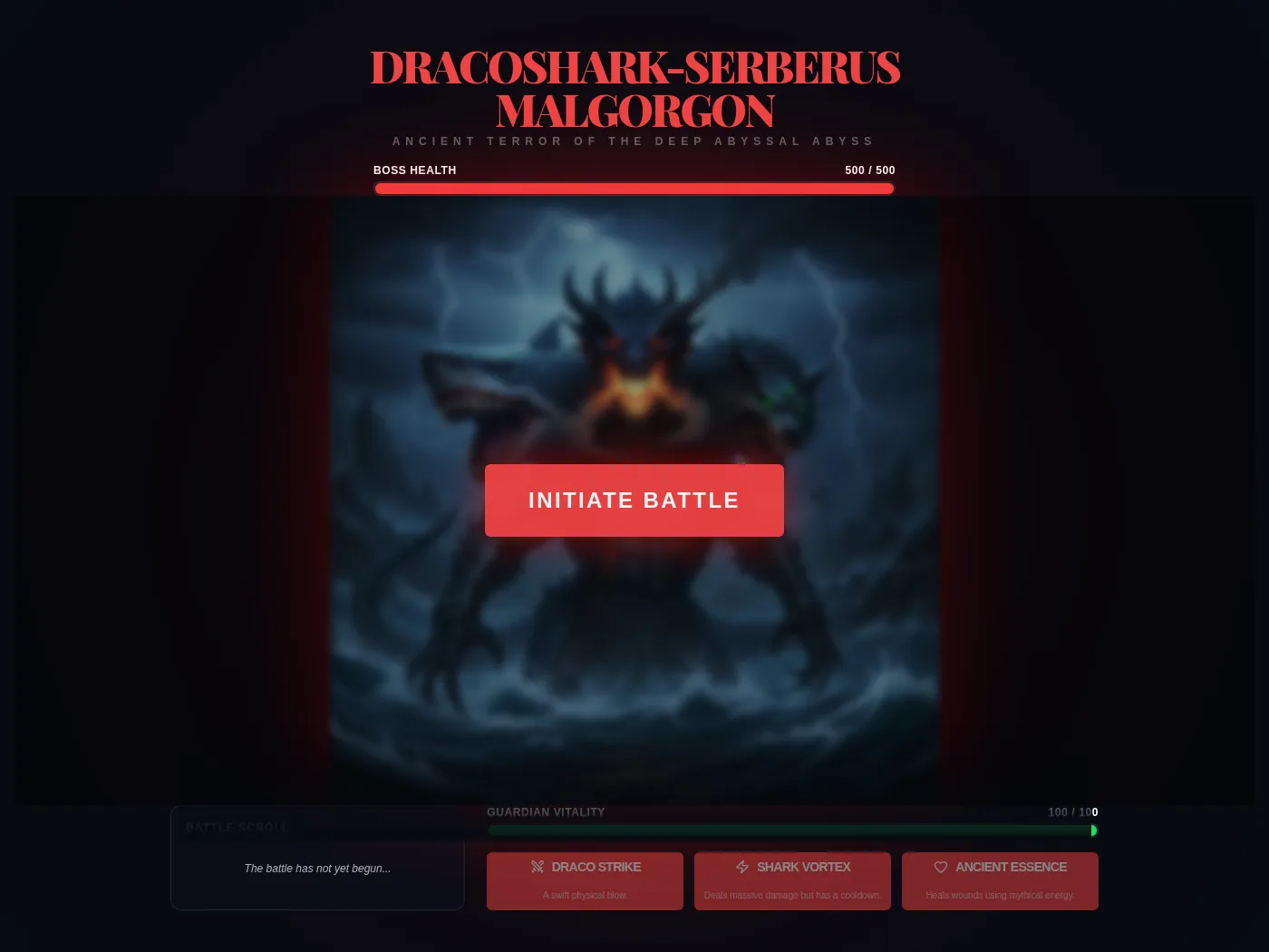 DracoShark Battle Arena