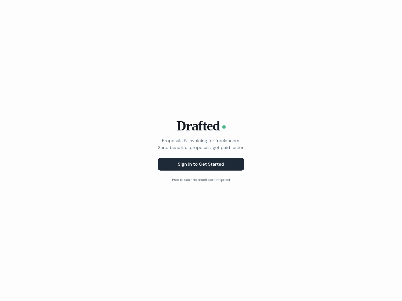 Drafted Proposals Suite
