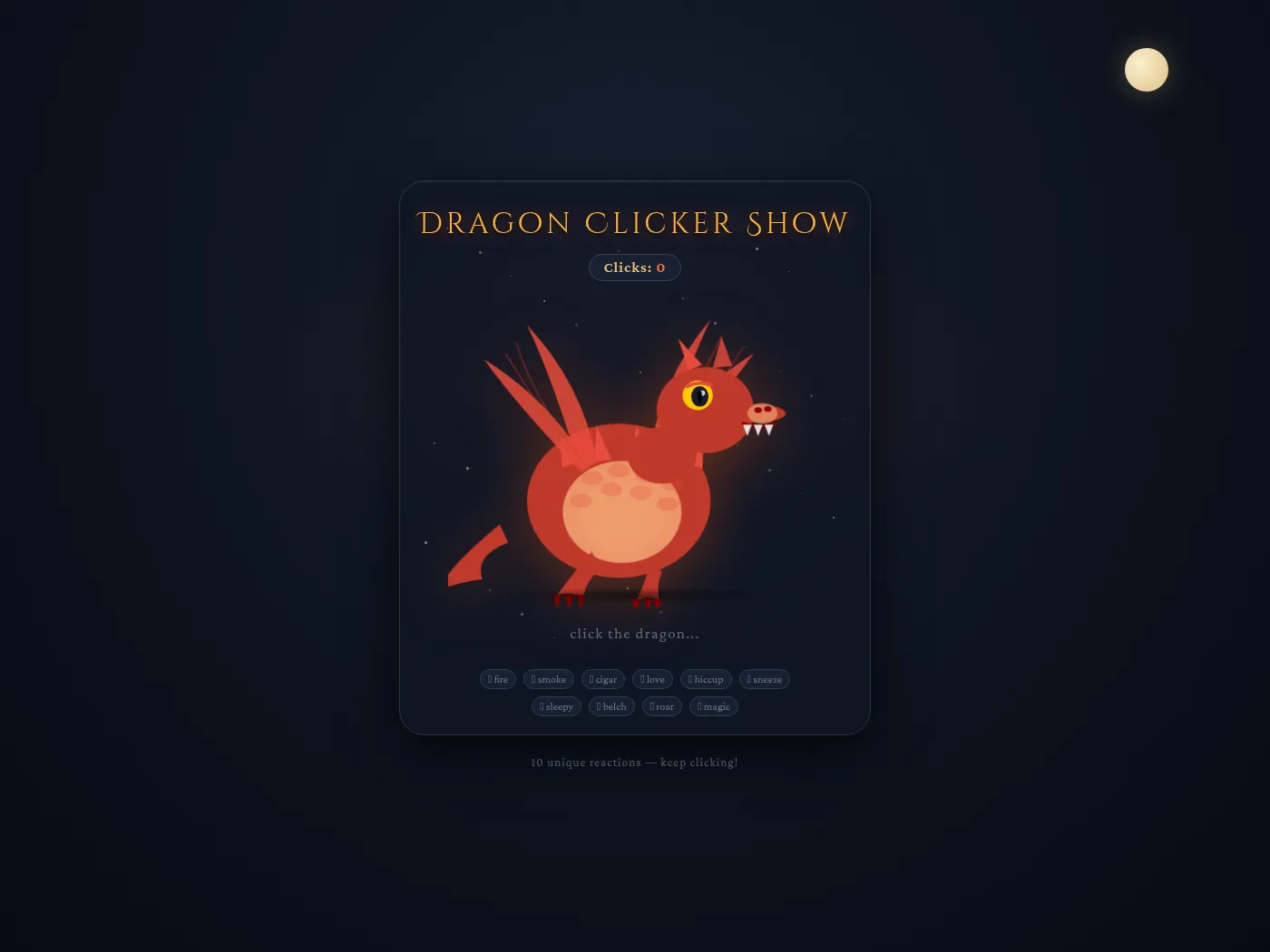 Dragon Clicker Show