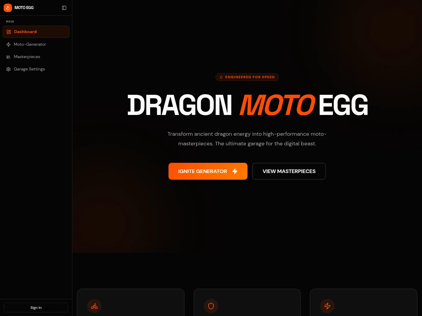 Dragon Moto Egg