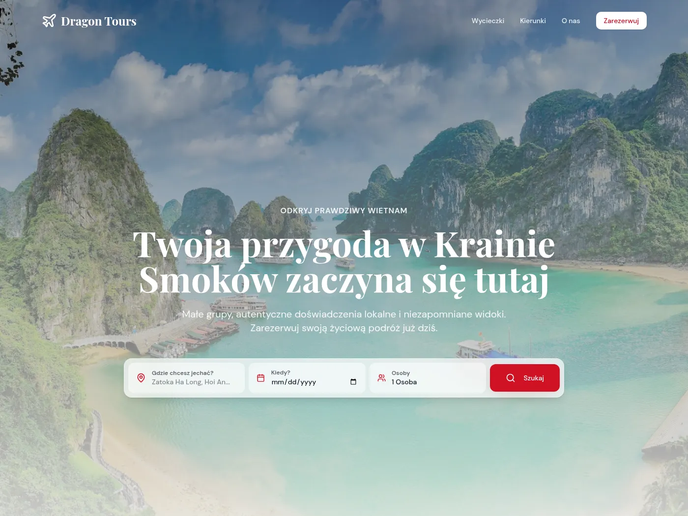 Dragon Tours Site