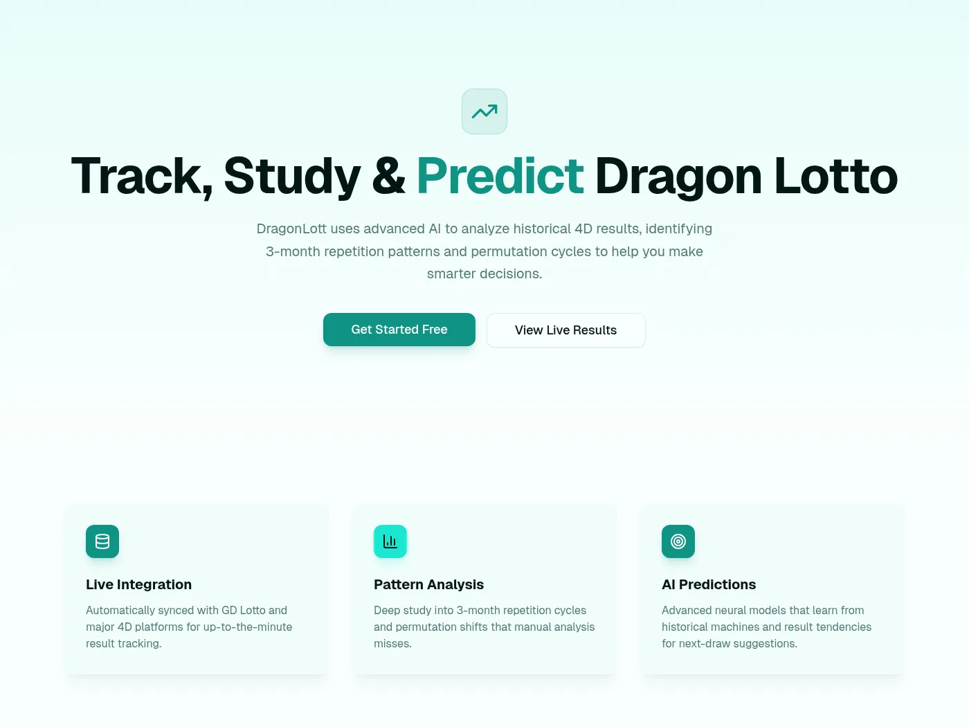 Dragon Lotto Tracker