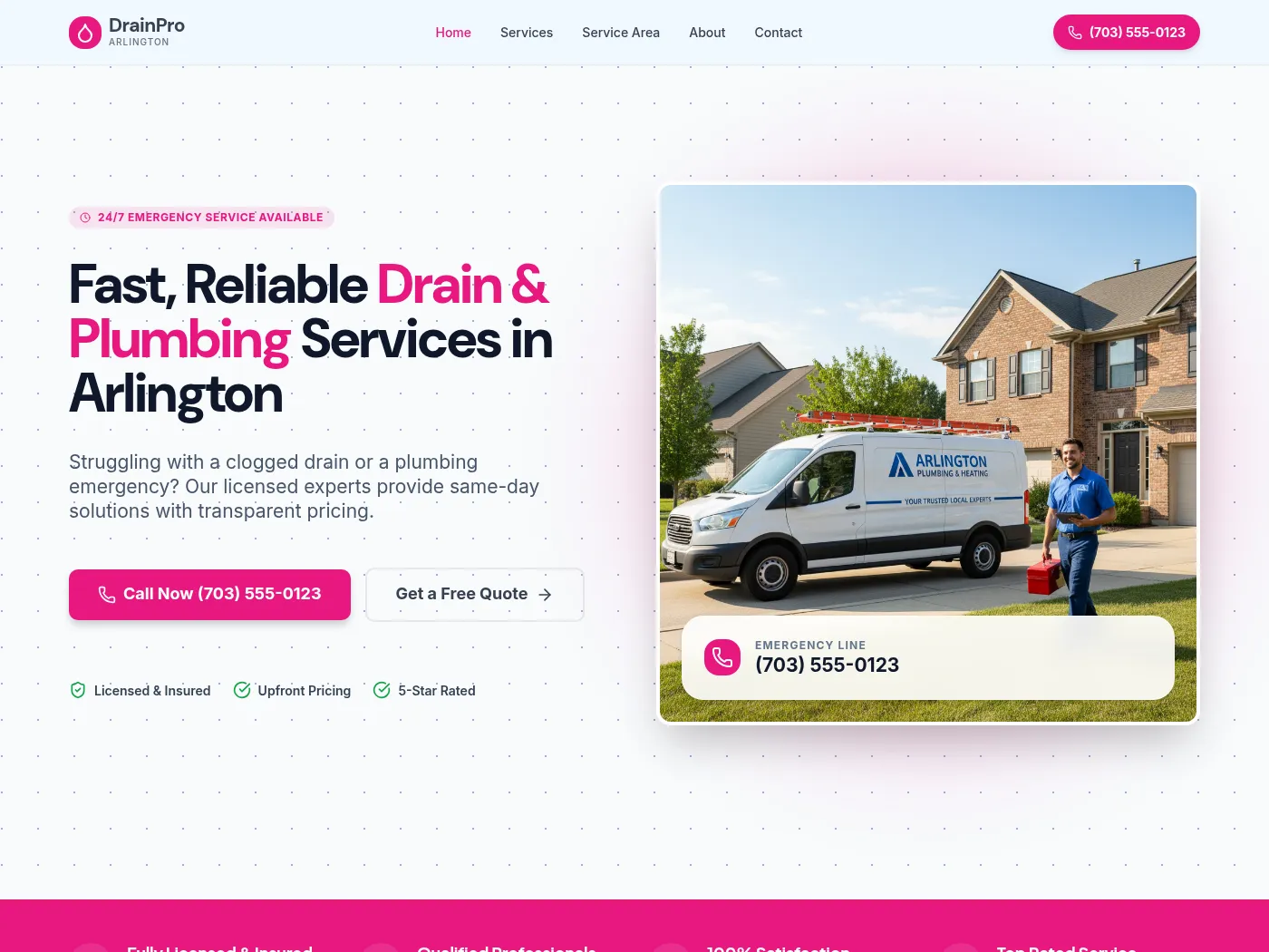 DrainPro Web Presence