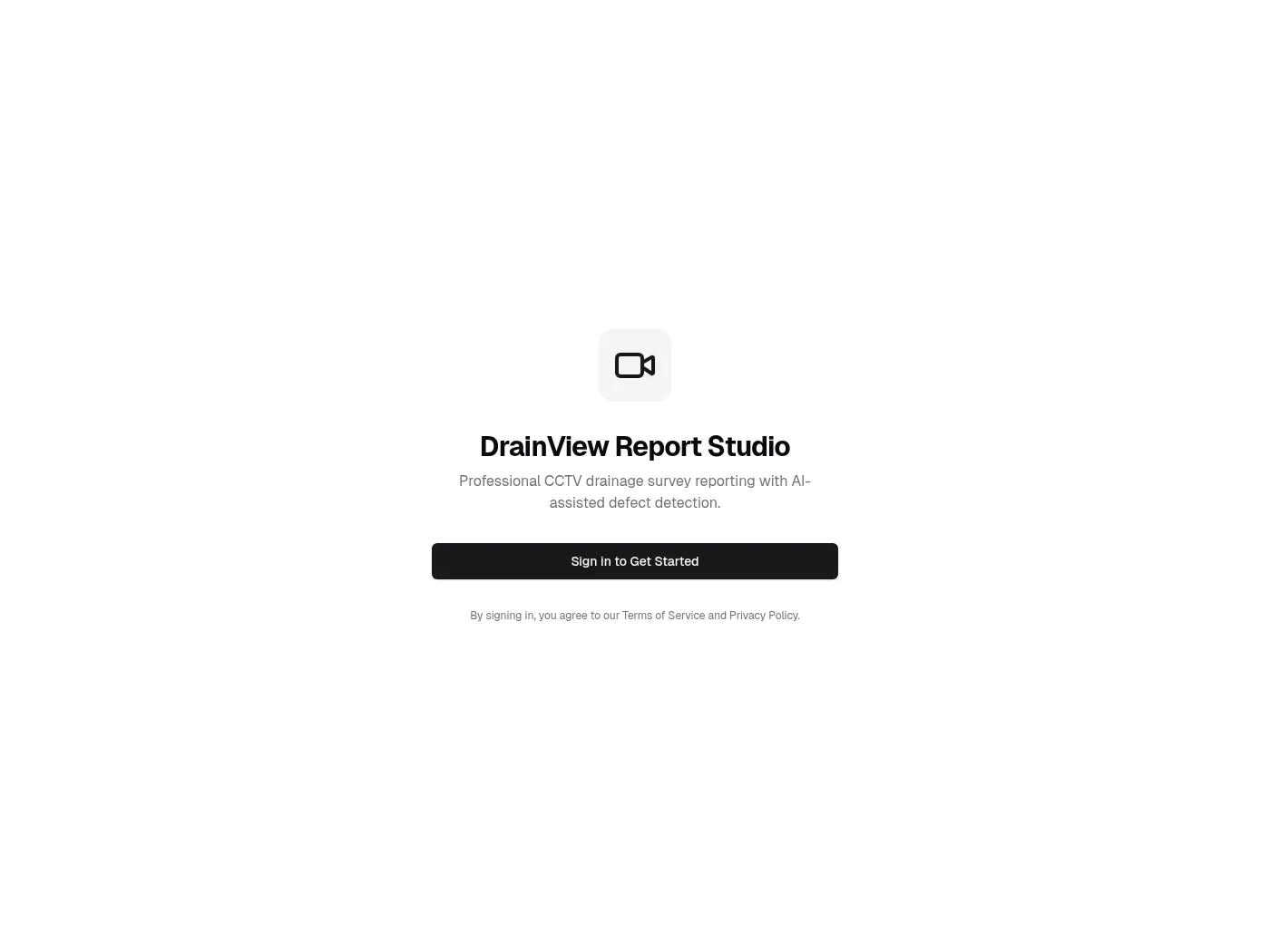 DrainView Report Studio