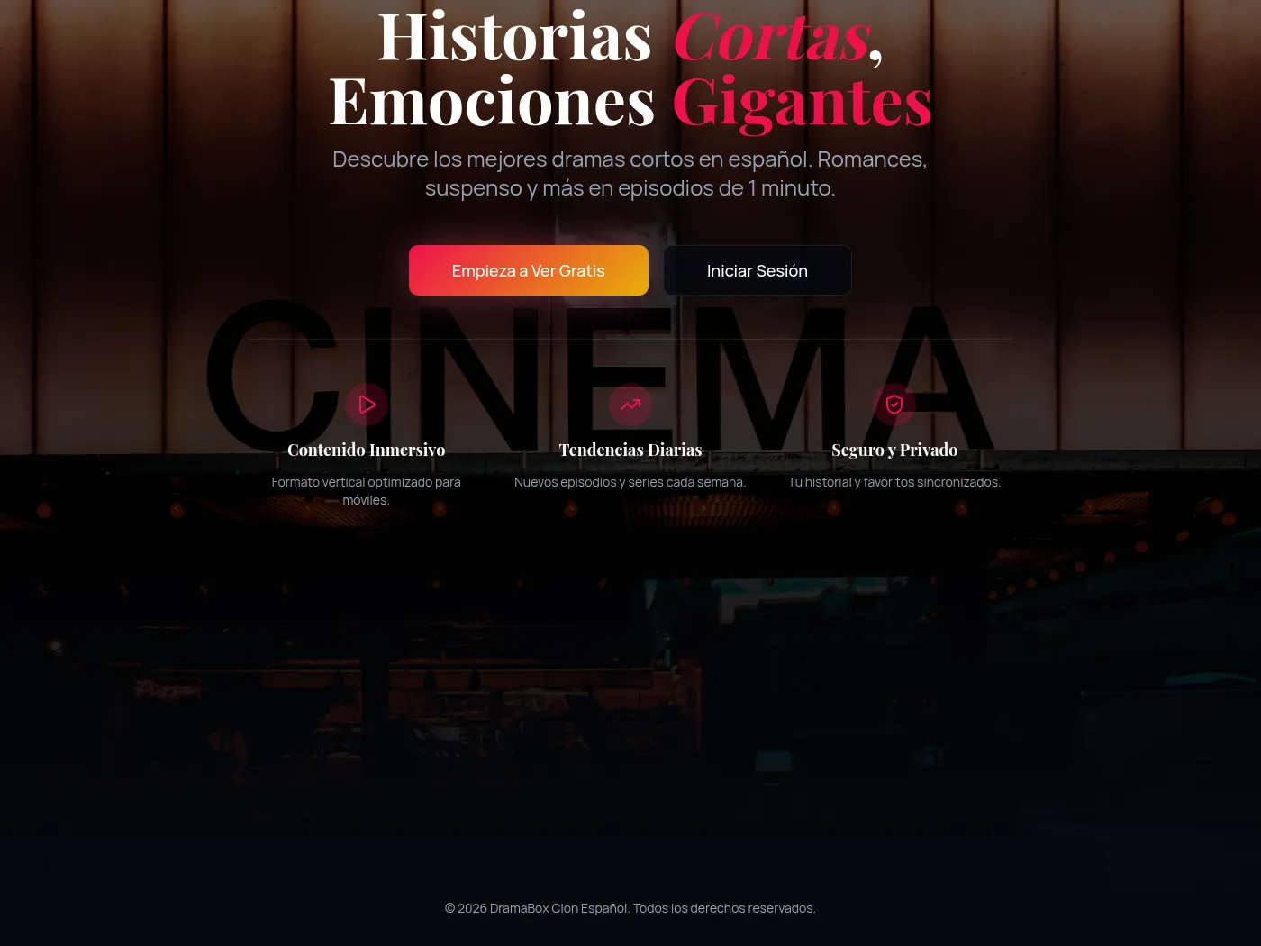Dramabox Clon Español