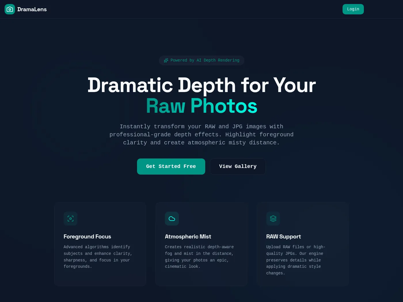 DramaLens Photo Editor