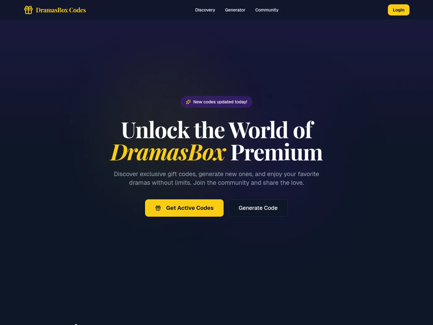 DramasBox Gift Codes