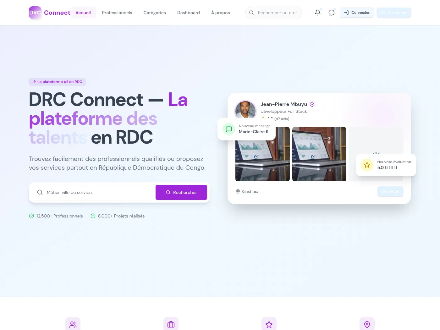 DRC Connect Platform