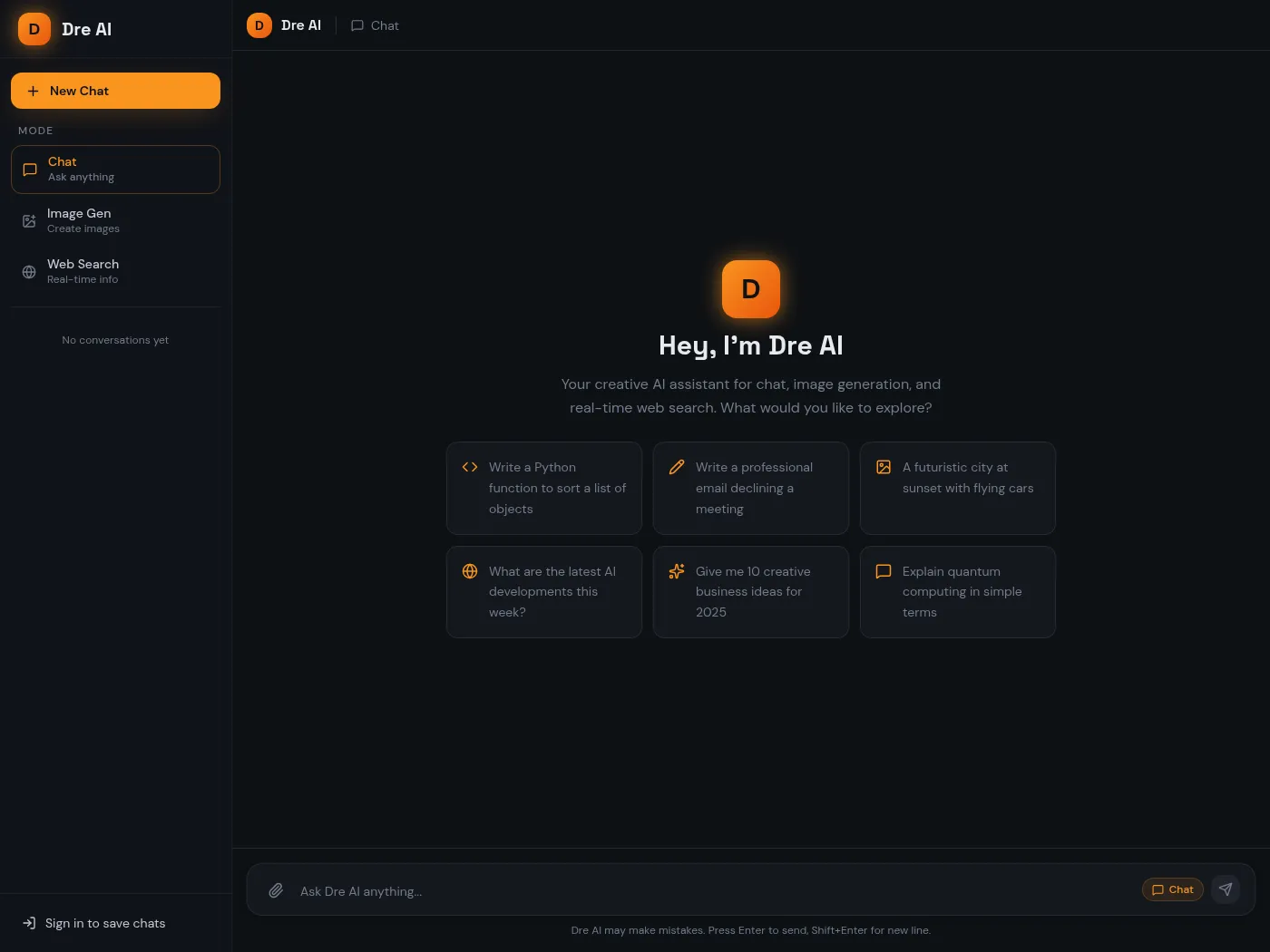 Dre AI Studio