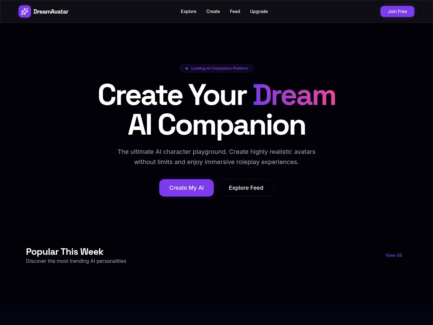 DreamAvatar Generator