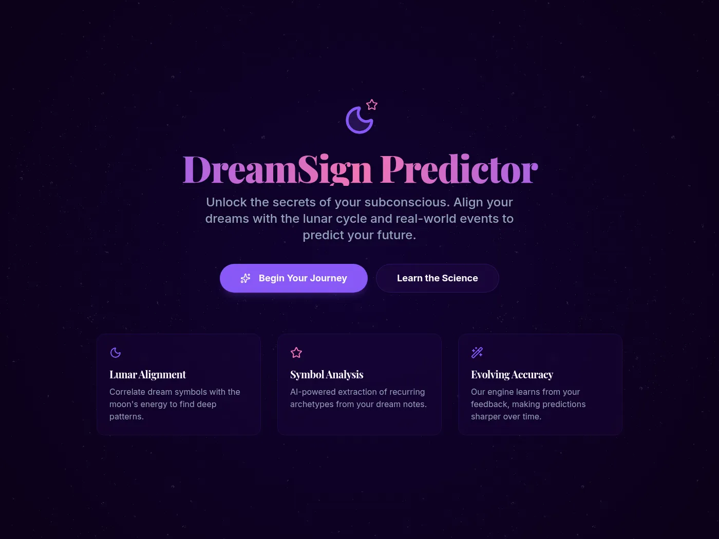 DreamSign Predictor