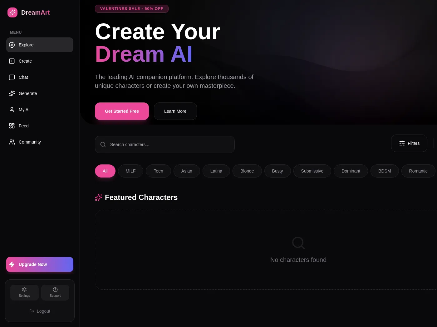 DreamArt AI Clone