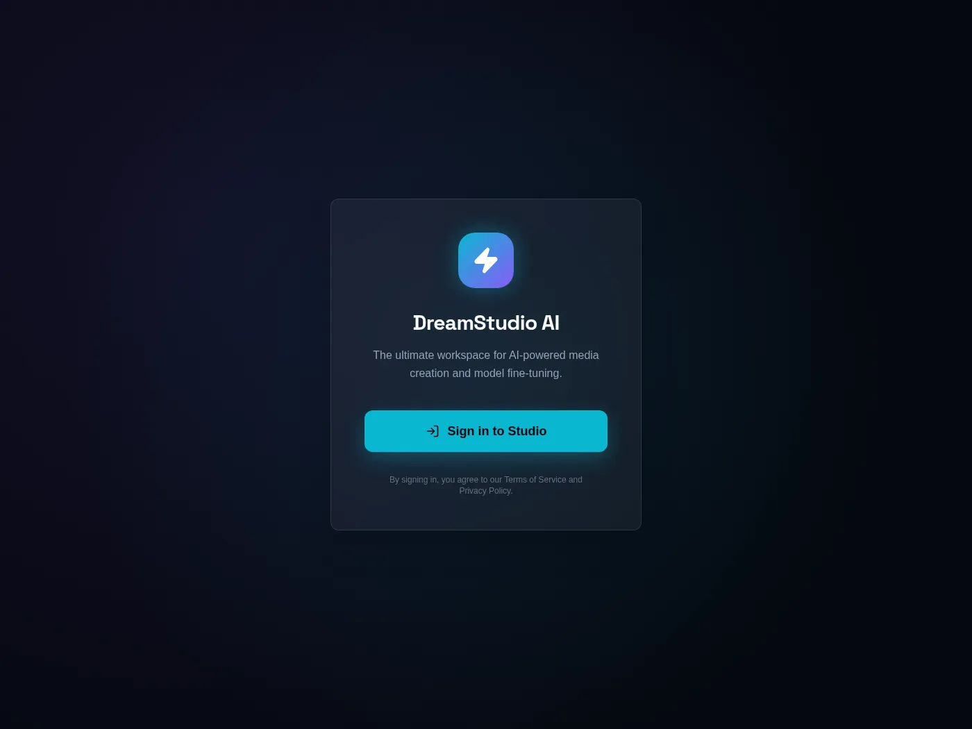 DreamStudio AI Platform
