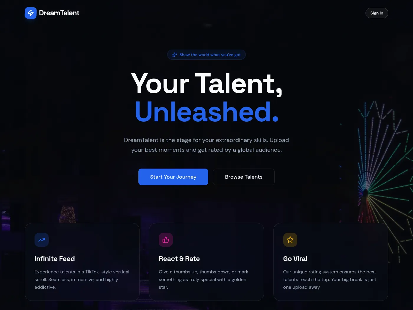 DreamTalent Showcase