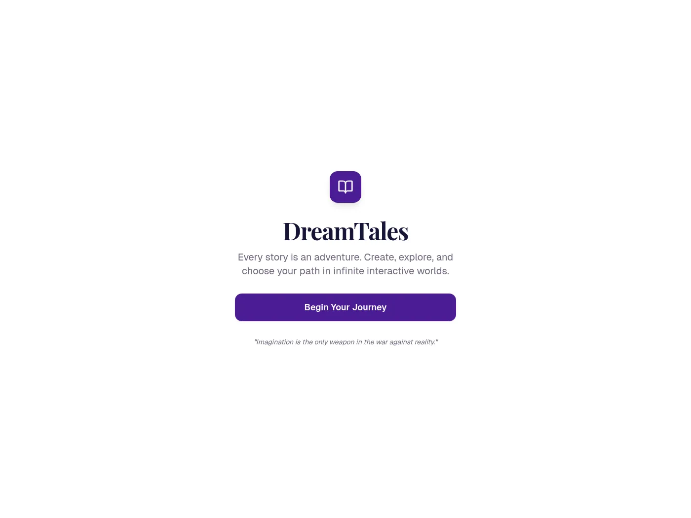DreamTales Web App