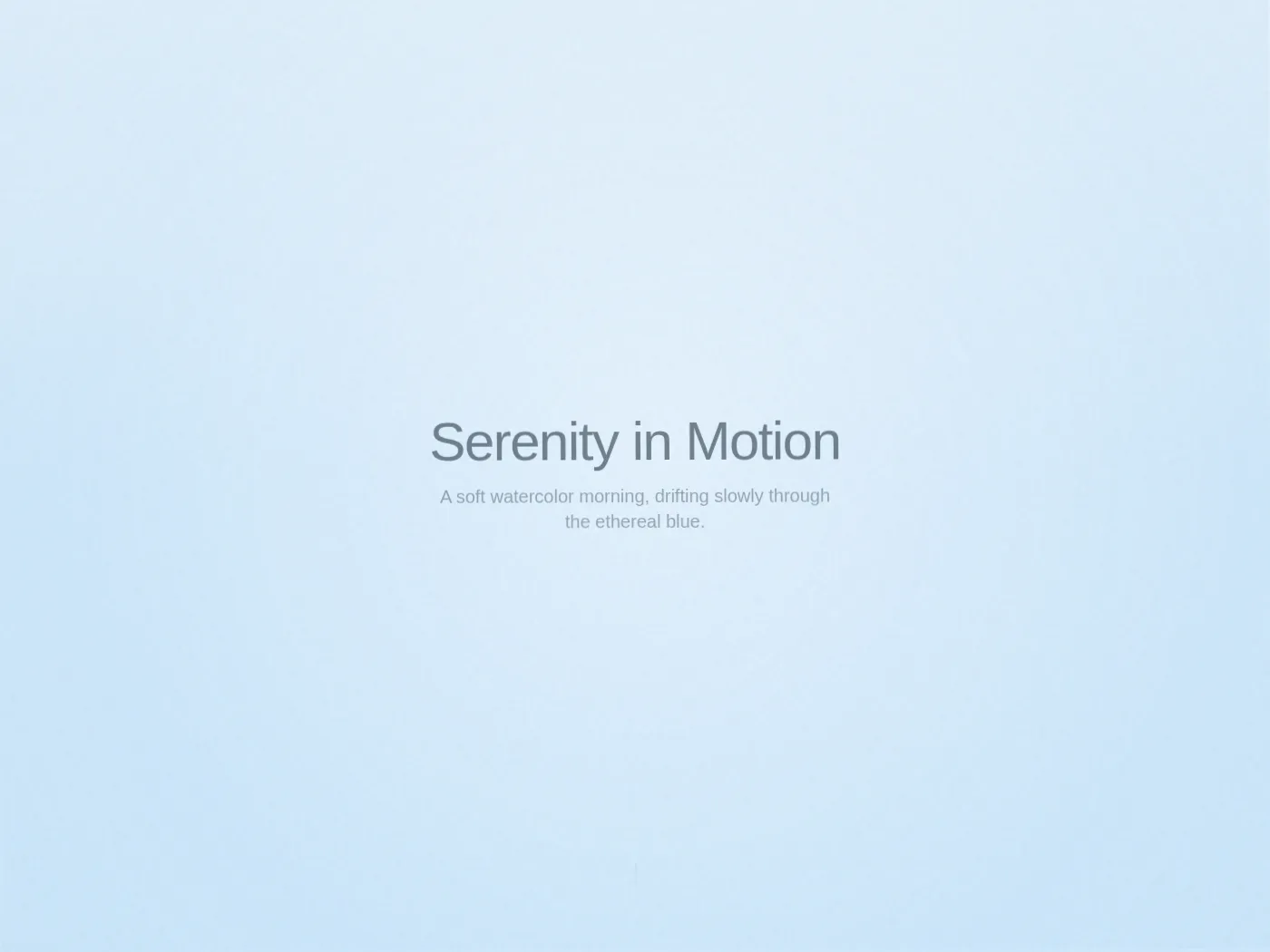 Dreamy Sky Animation