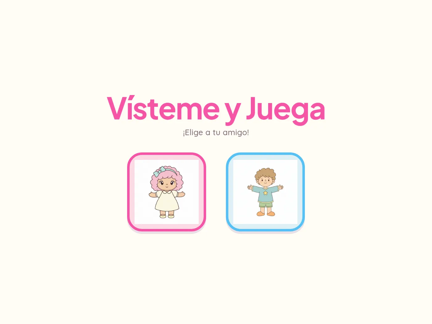 Dress & Play Kids Game