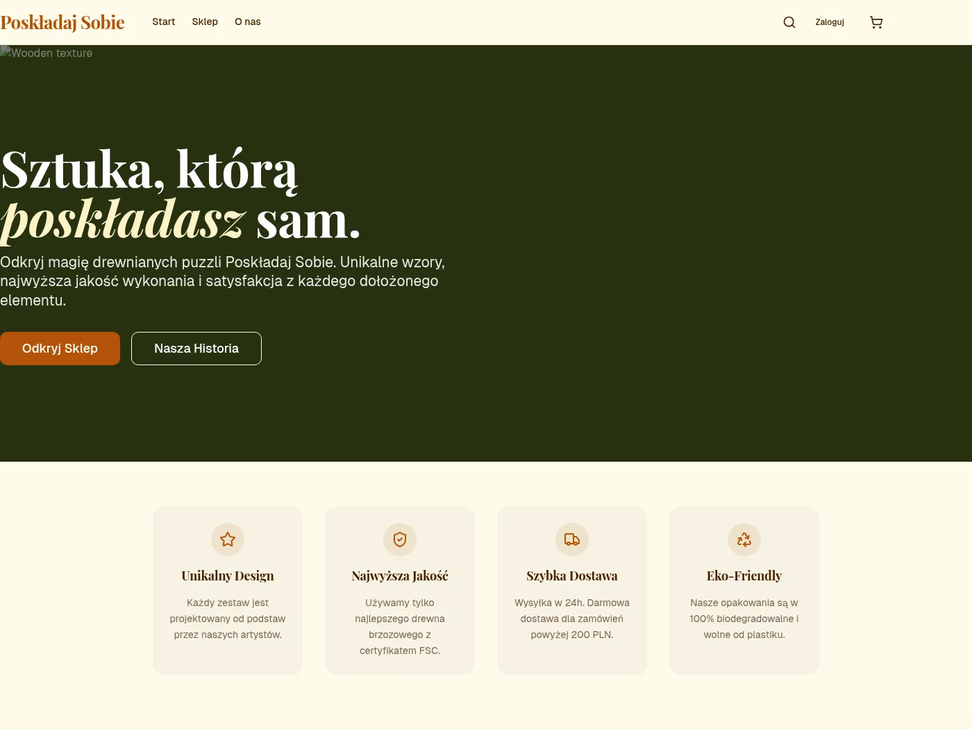 Poskładaj Sobie Shop
